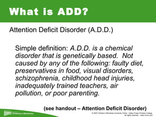 Learning disabilities-and-add/adhd | PPT