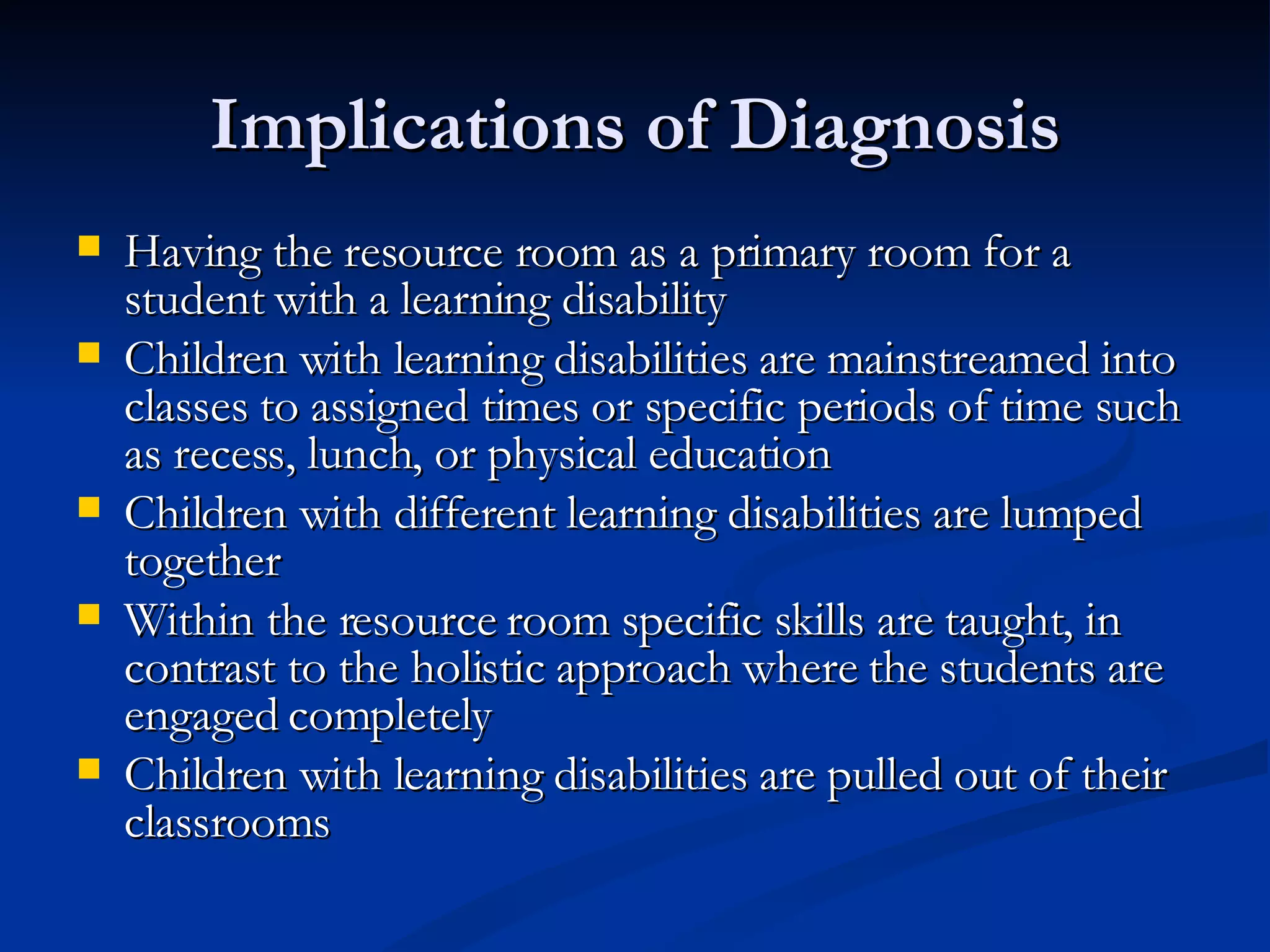 Learning Disabilities With Video | PPT