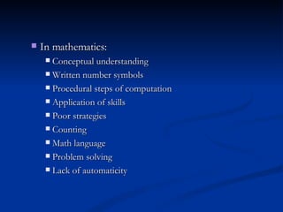 Learning Disabilities With Video | PPT