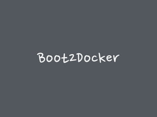 도커 학습과 Boot2Docker | PDF