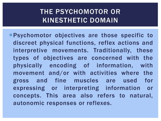 Learning domains | PPTX