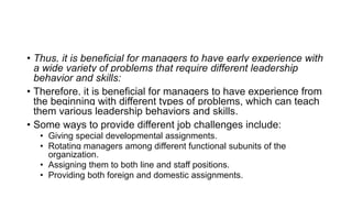 Learning-from-Experience. leadership skills | PPTX | Executive ...