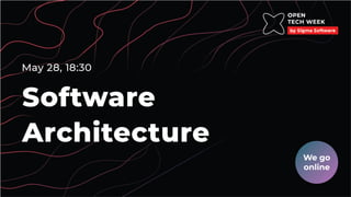 Learning from nature [slides from Software Architecture meetup] | PPT