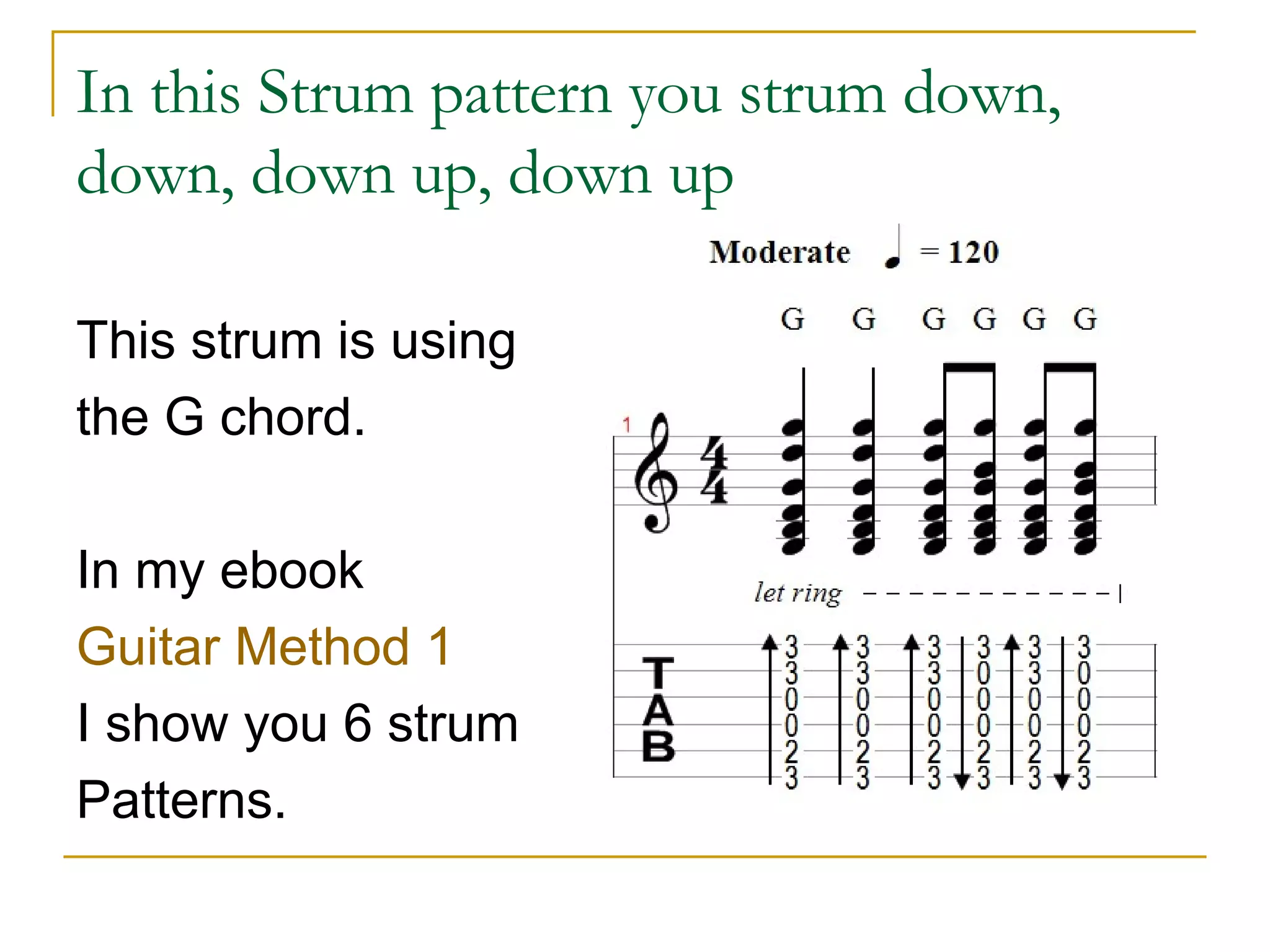 Learning Guitar Now: Beginner Guitar Lesson | PPT