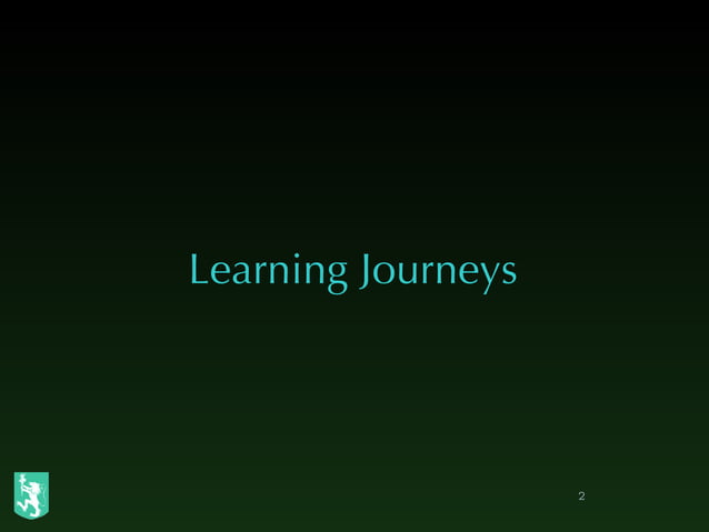 Learning Journeys, Learning Environments | PPT