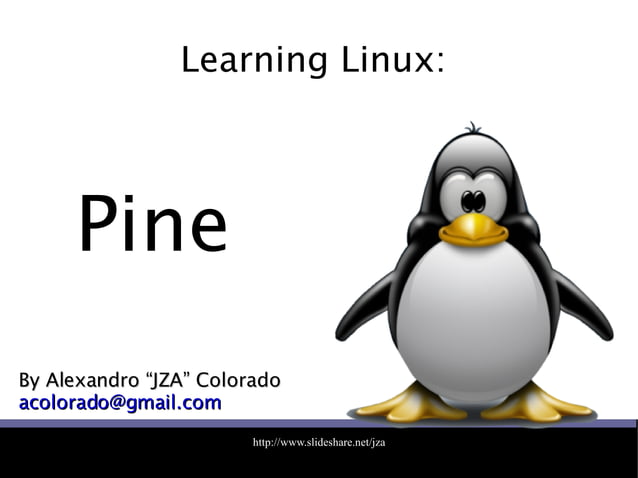 Learning Linux: Pine | ODP | Email | Internet