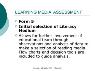 LEARNING MEDIA ASSESSMENT | PPT