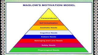 Maslow's theory of Motivation. | PPT