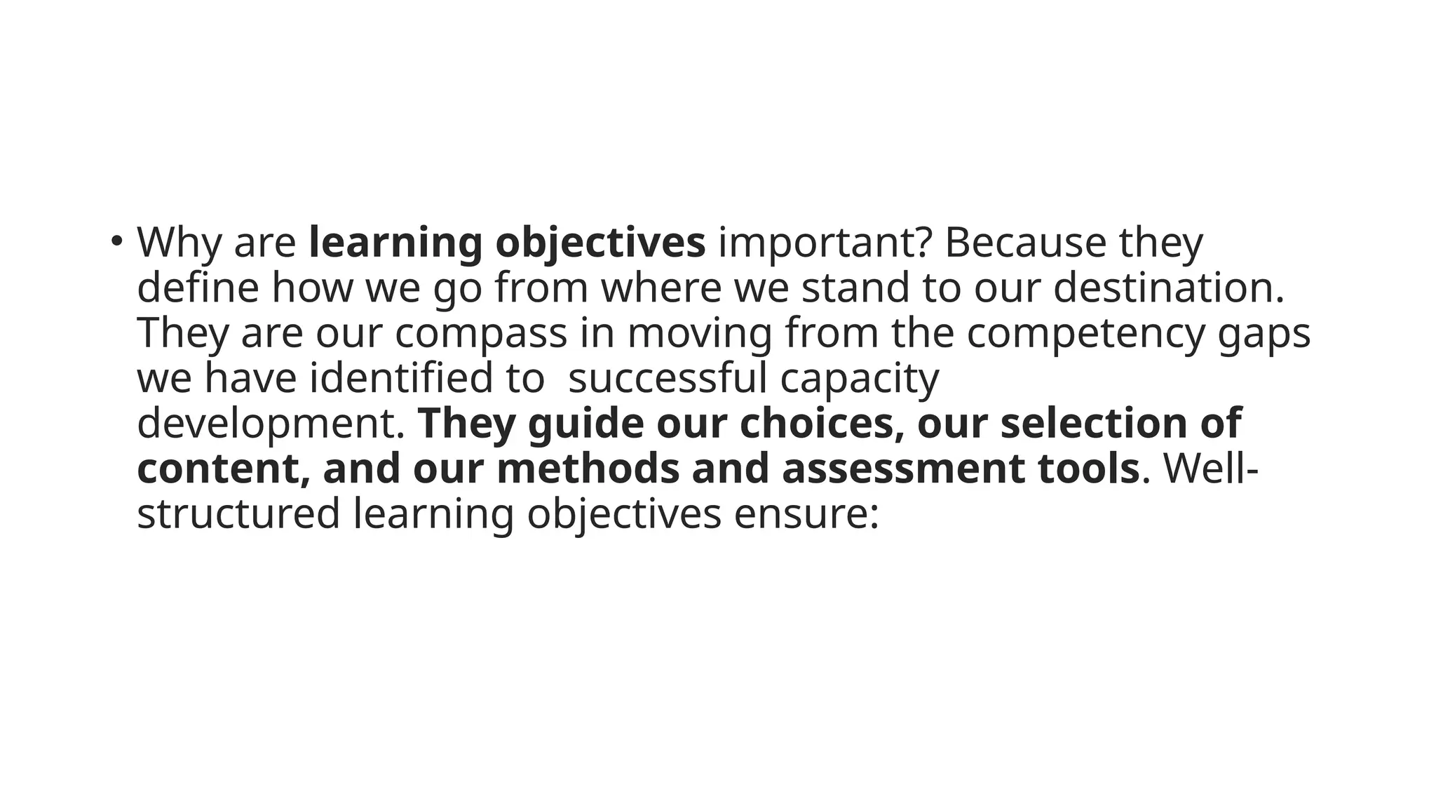 Learning-objectives for cooperative learners | PPTX
