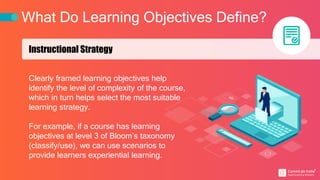 The Importance of Learning Objectives in eLearning - CommLabIndia | PPT