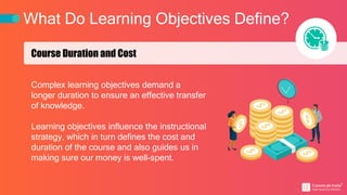 The Importance of Learning Objectives in eLearning - CommLabIndia | PPT