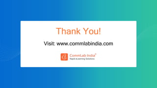 The Importance of Learning Objectives in eLearning - CommLabIndia | PPT