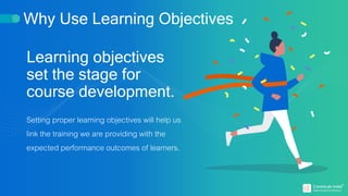 The Importance of Learning Objectives in eLearning - CommLabIndia | PPT