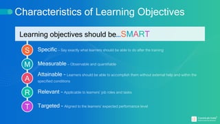 The Importance of Learning Objectives in eLearning - CommLabIndia | PPT