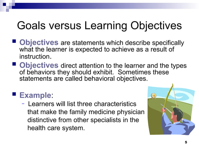 Learning Objectives & Learning Outcomes . | PPT