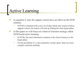 Learning On The Border:Active Learning in Imbalanced classification Data | PPT