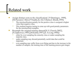 Learning On The Border:Active Learning in Imbalanced classification Data | PPT