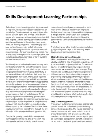 Learning Partnerships in Organizations | PDF