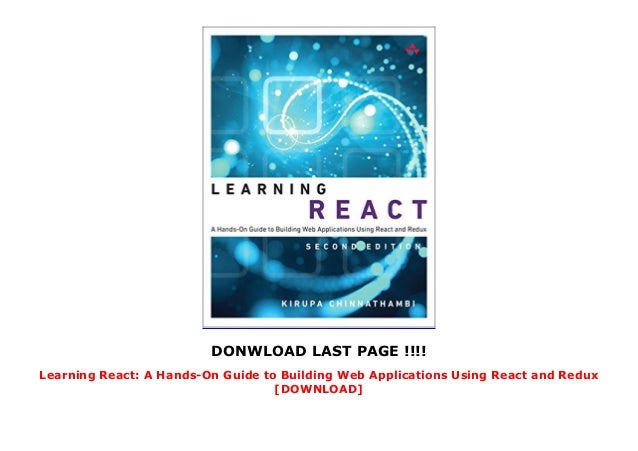 PDF Télécharger learning react book kirupa Gratuit PDF | PDFprof.com