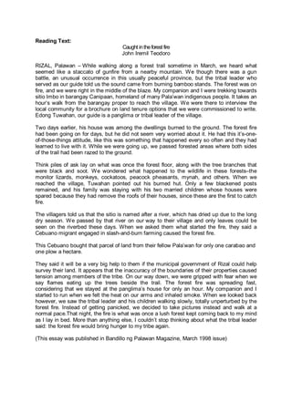 Learning resource-package-in-creative-nonfiction | PDF