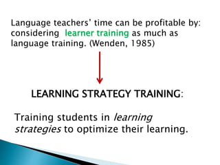 Learning strategy-training | PPT