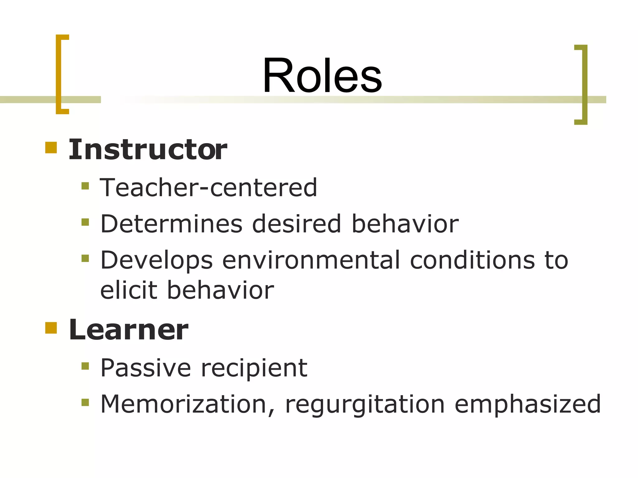 Learning Theories & The Net Generation | PPT