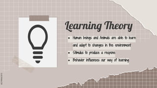 Learning-theory-ppt.pdf | Dogs | Pets