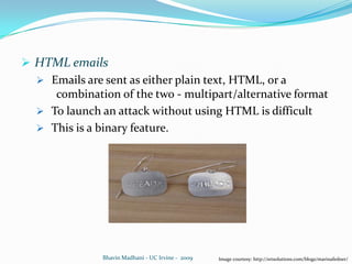 Learning to Detect Phishing Emails | PPTX