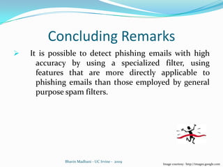 Learning to Detect Phishing Emails | PPTX