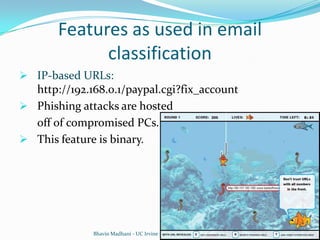 Learning to Detect Phishing Emails | PPTX