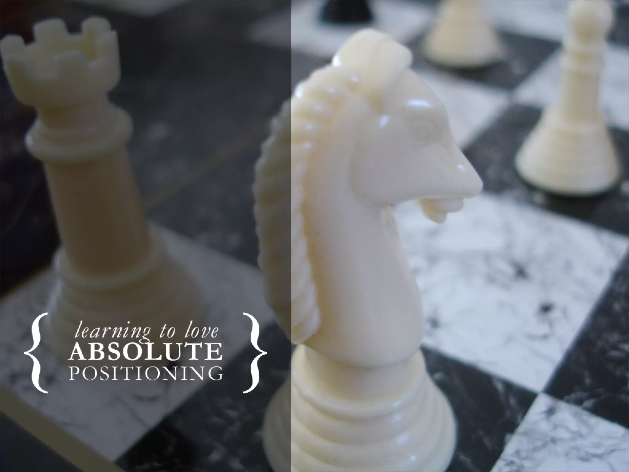 Learning to love absolute CSS positioning... | PPT