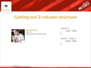 Learning to love absolute CSS positioning... | PPT