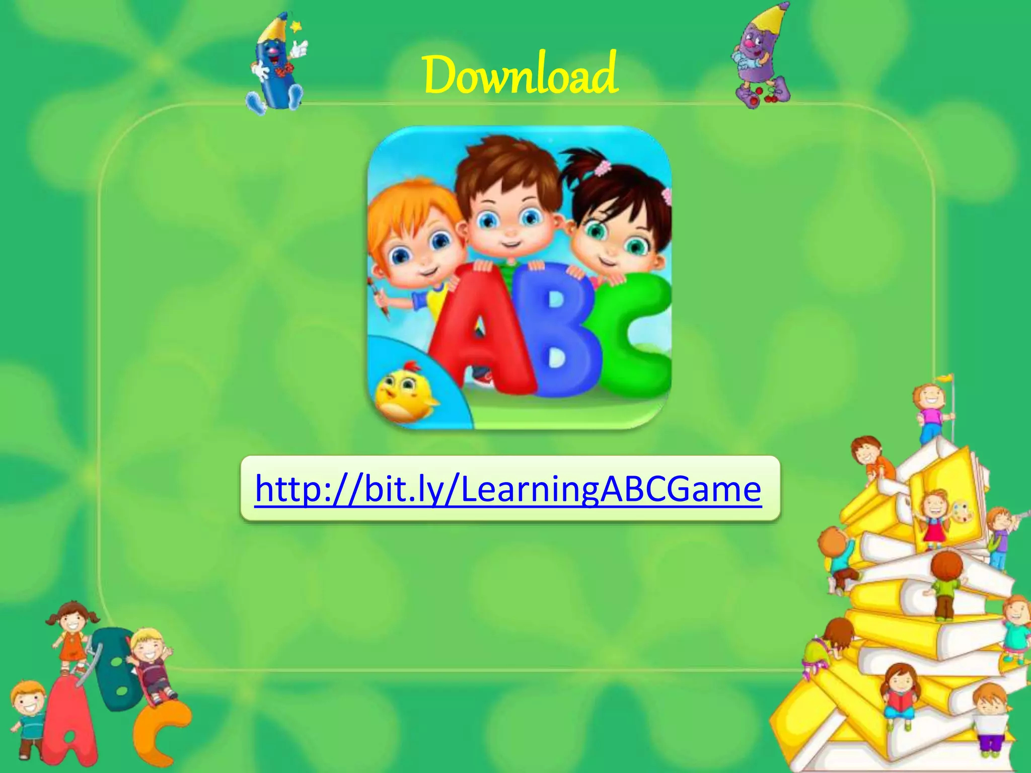 Learning abc with fun for kids | PPTX