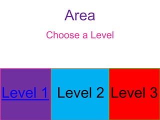 Learning about area and perimeter white | PPTX