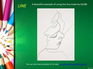 Learning about dots,lines ... | PPTX