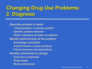 Learning about drug use problem | PPT