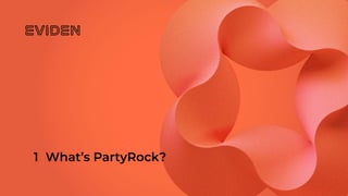 Learning About GenAI Engineering with AWS PartyRock [AWS User Group Basel - Feb 2024] | PPT