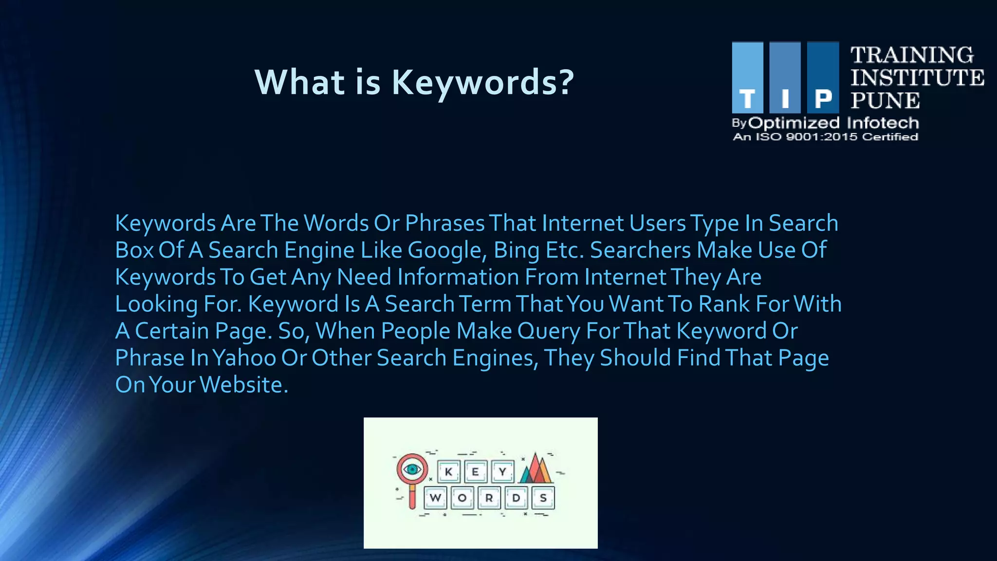 Learning About Keyword Research PPT | PPTX