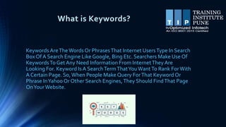 Learning About Keyword Research PPT | PPTX