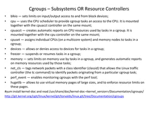 First steps on CentOs7 | PPT