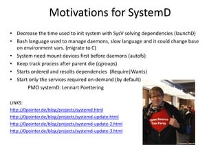 First steps on CentOs7 | PPT