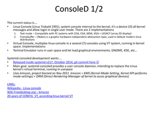 First steps on CentOs7 | PPT