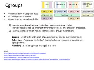 First steps on CentOs7 | PPT