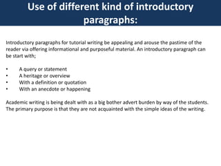 Learning academic writing | PPTX