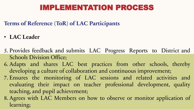 A Presentation on the Learning Action Cell | PDF | Professional School ...