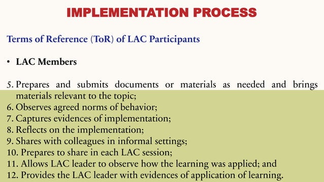 A Presentation on the Learning Action Cell | PDF | Professional School ...