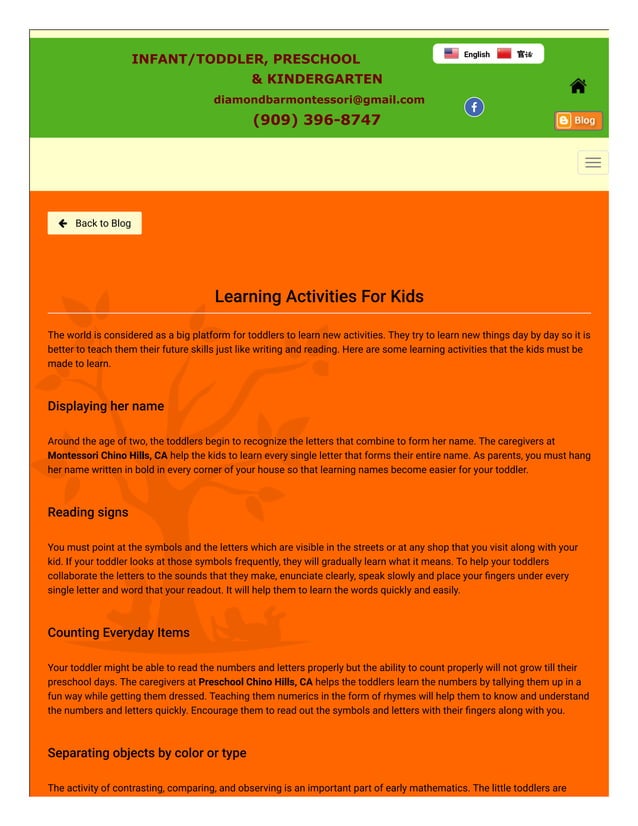 Learning activities for kids | PDF