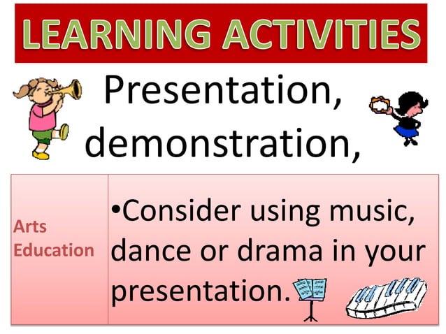 Learning activities (Modular Approach) | PPTX