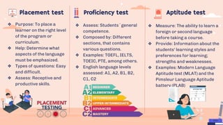 Principles of Language Assessment: Assessment Terminology | PPT