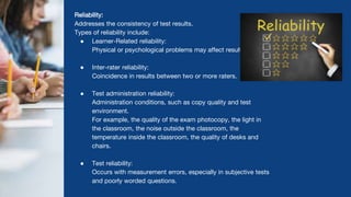 Principles of Language Assessment | PPTX